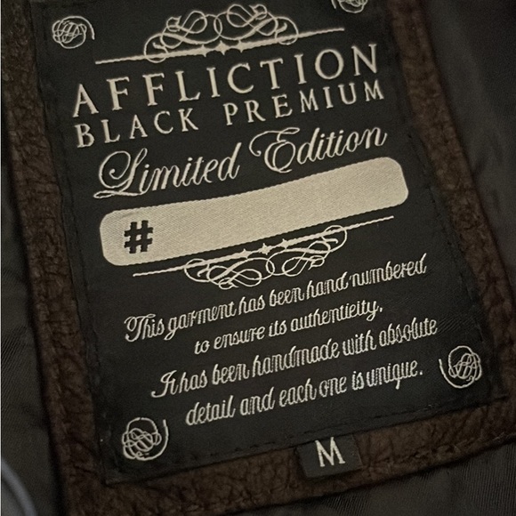 Affliction | Jackets & Coats | Genuine Leather Limited Edition | Poshmark